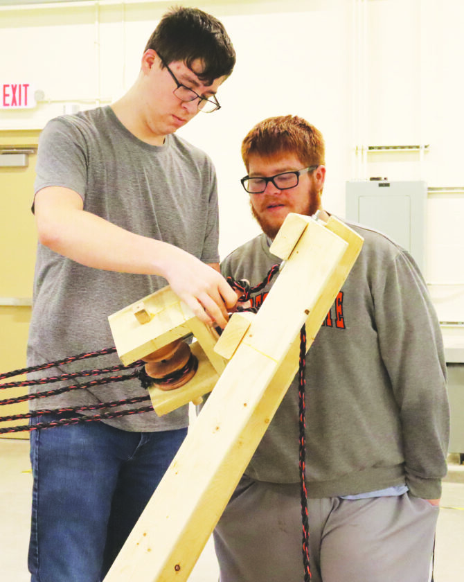 Friendly competition: Sharp’s engineering classes compete to design ...